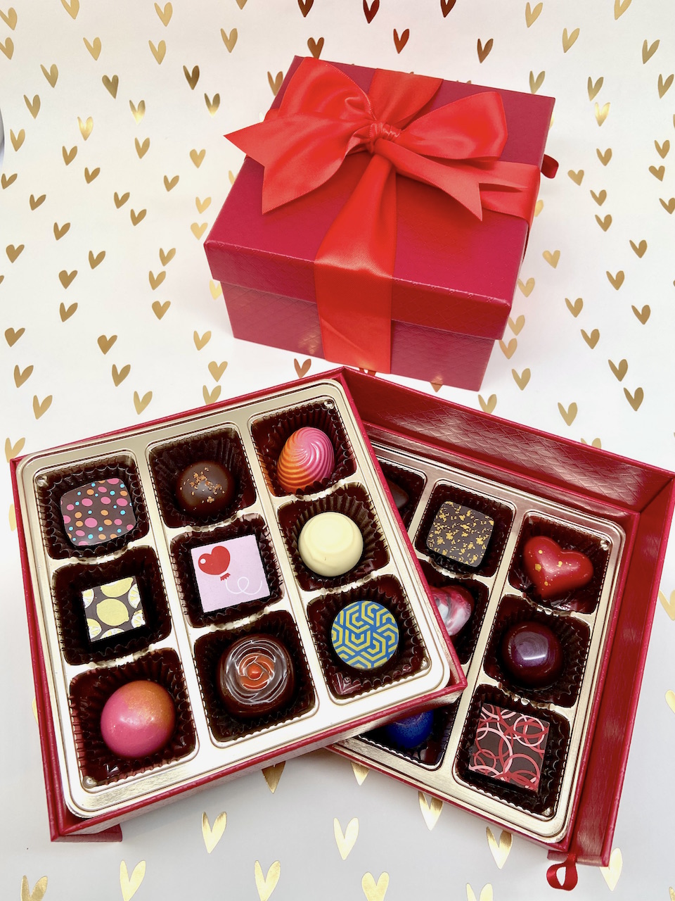 18pc Red Jewelry Box • The Chocolate House DC