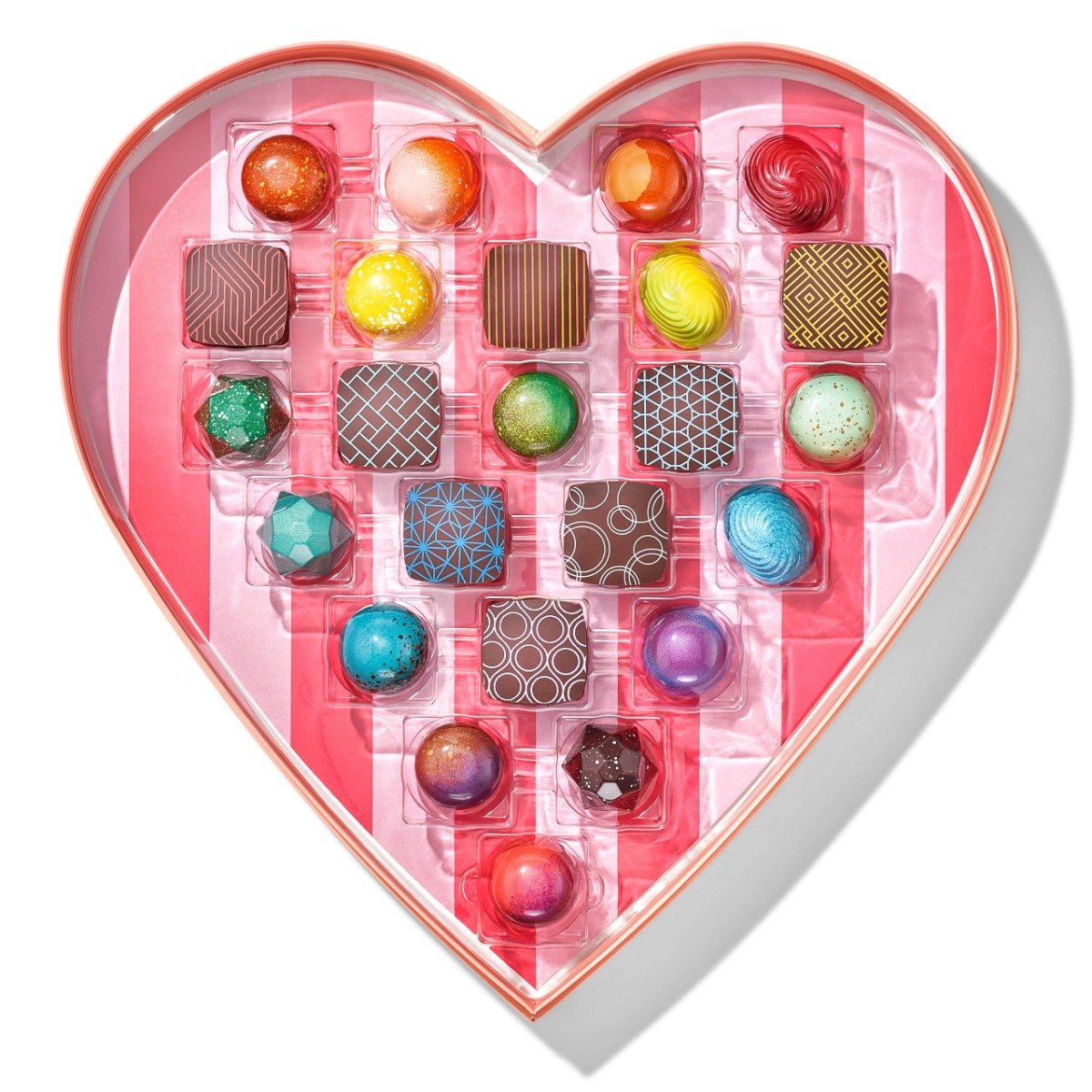 Christopher Elbow 24pc Heart Truffle Gift Box • The Chocolate House DC