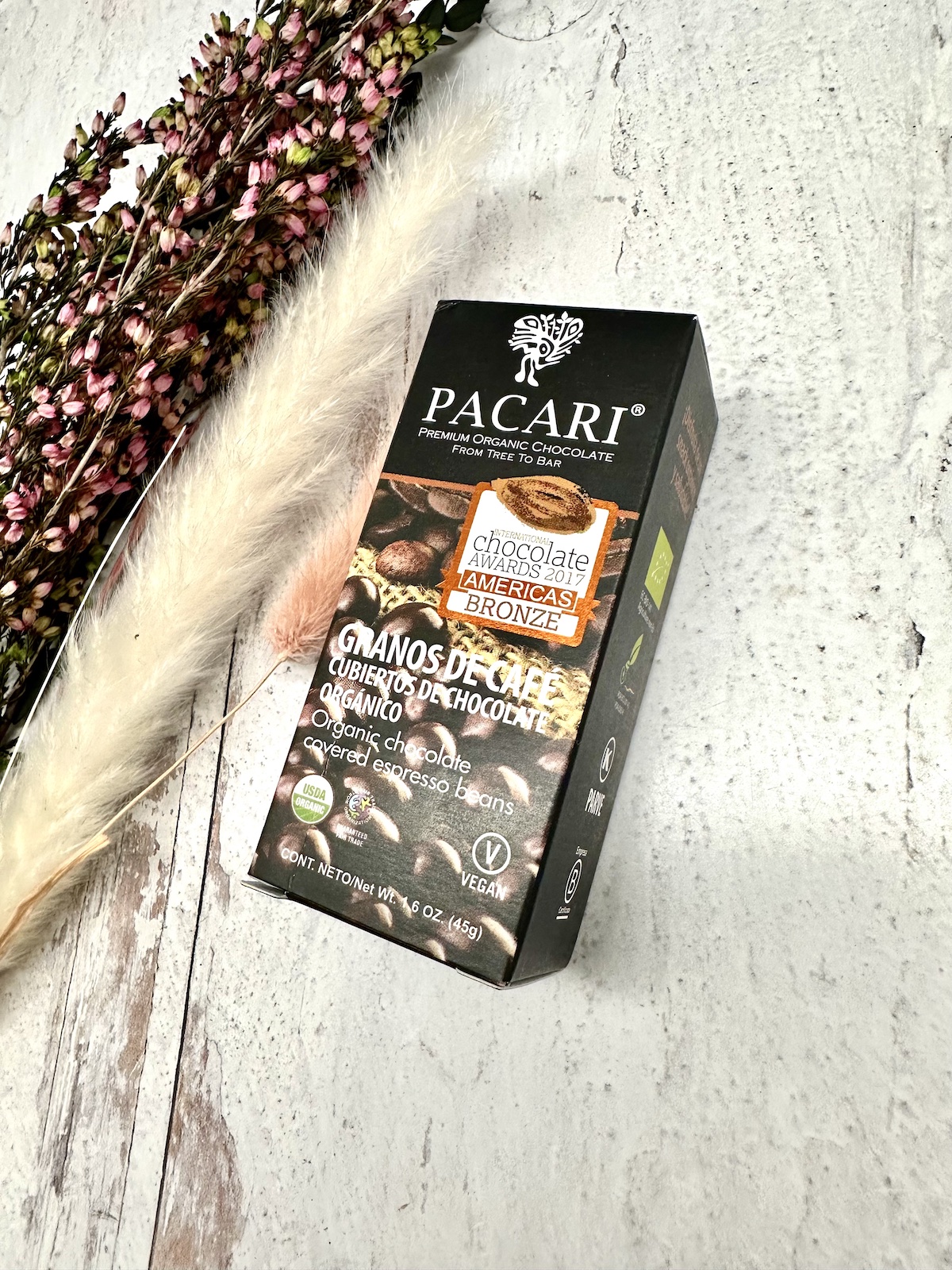 Pacari Chocolate Covered Espresso Bean • The Chocolate House DC