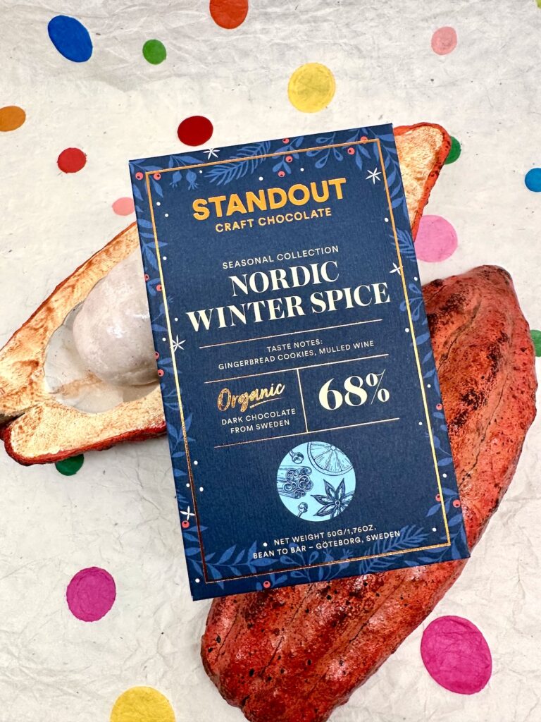 Standout Nordic Winter Spice 68% • The Chocolate House DC